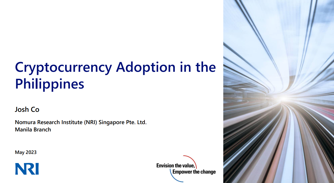 Cryptocurrency Adoption in the Philippines - NRI (Singapore)